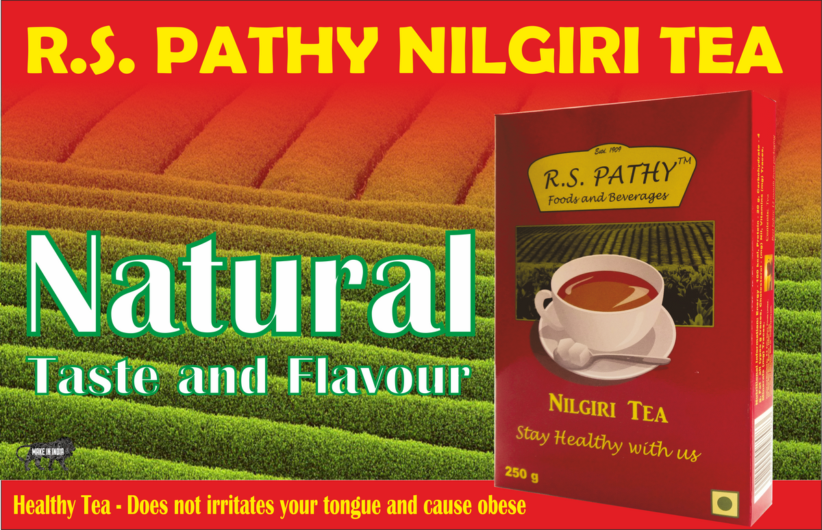 R. S. Pathy Nilgiri Tea 250g – RSPATHY