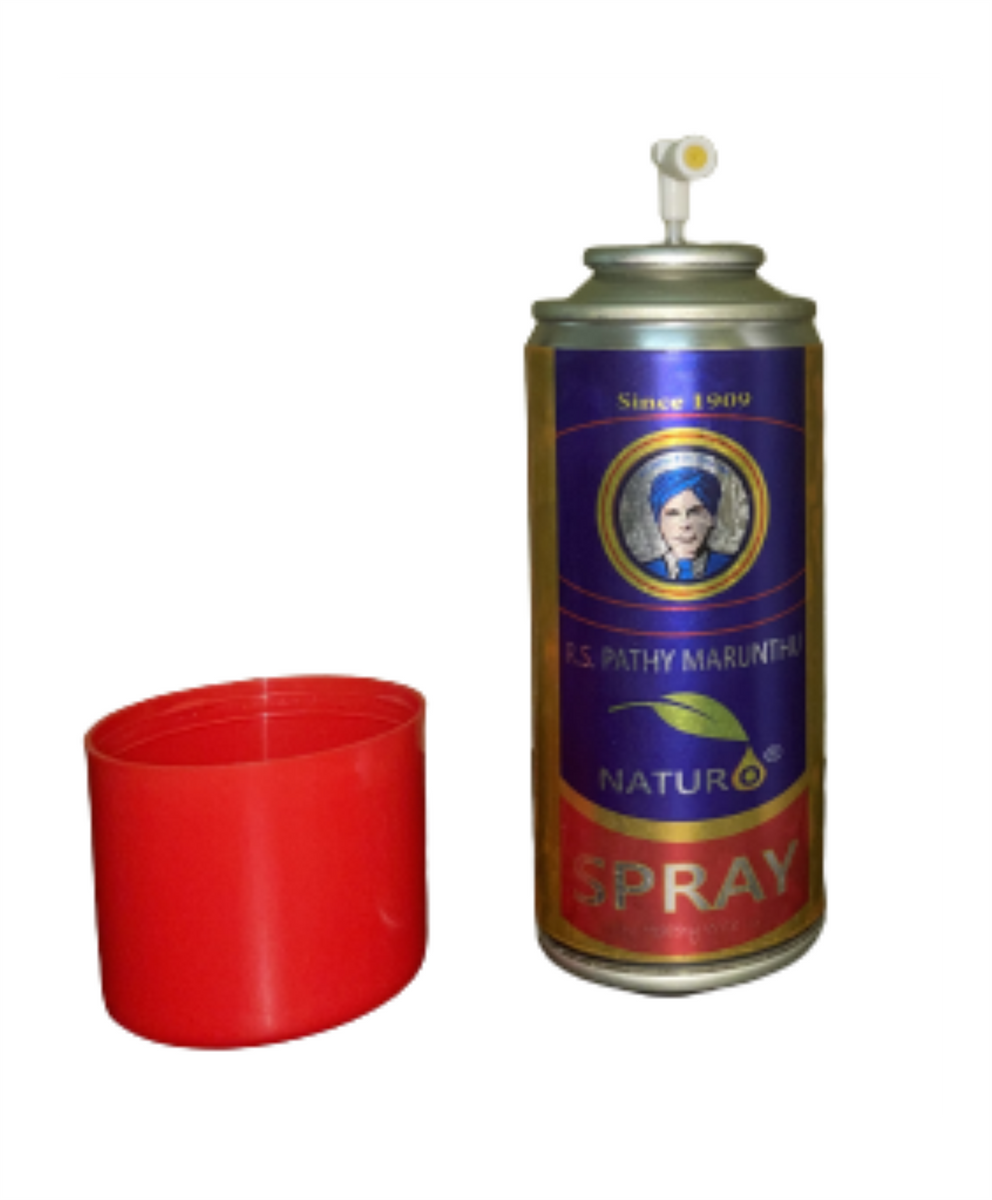 Automatic Dispenser and R.S.Pathy Marunthu Naturo Spray 100 ml – RSPATHY